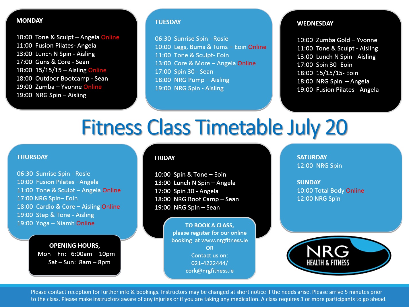 Cork – NRG Fitness